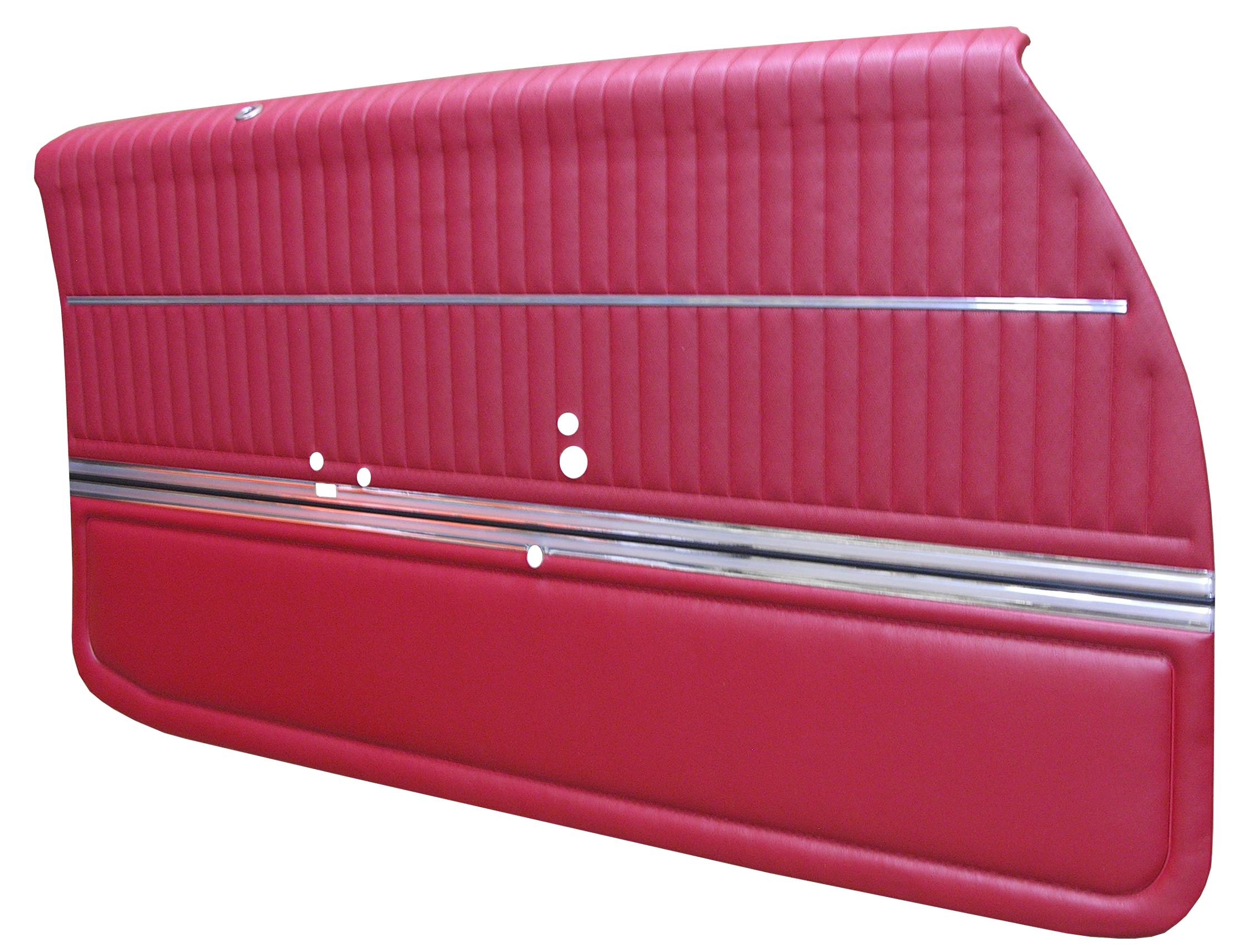68 Cutlass S/442 Holiday Coupe Assembled Door Panels - Red - Legendary ...