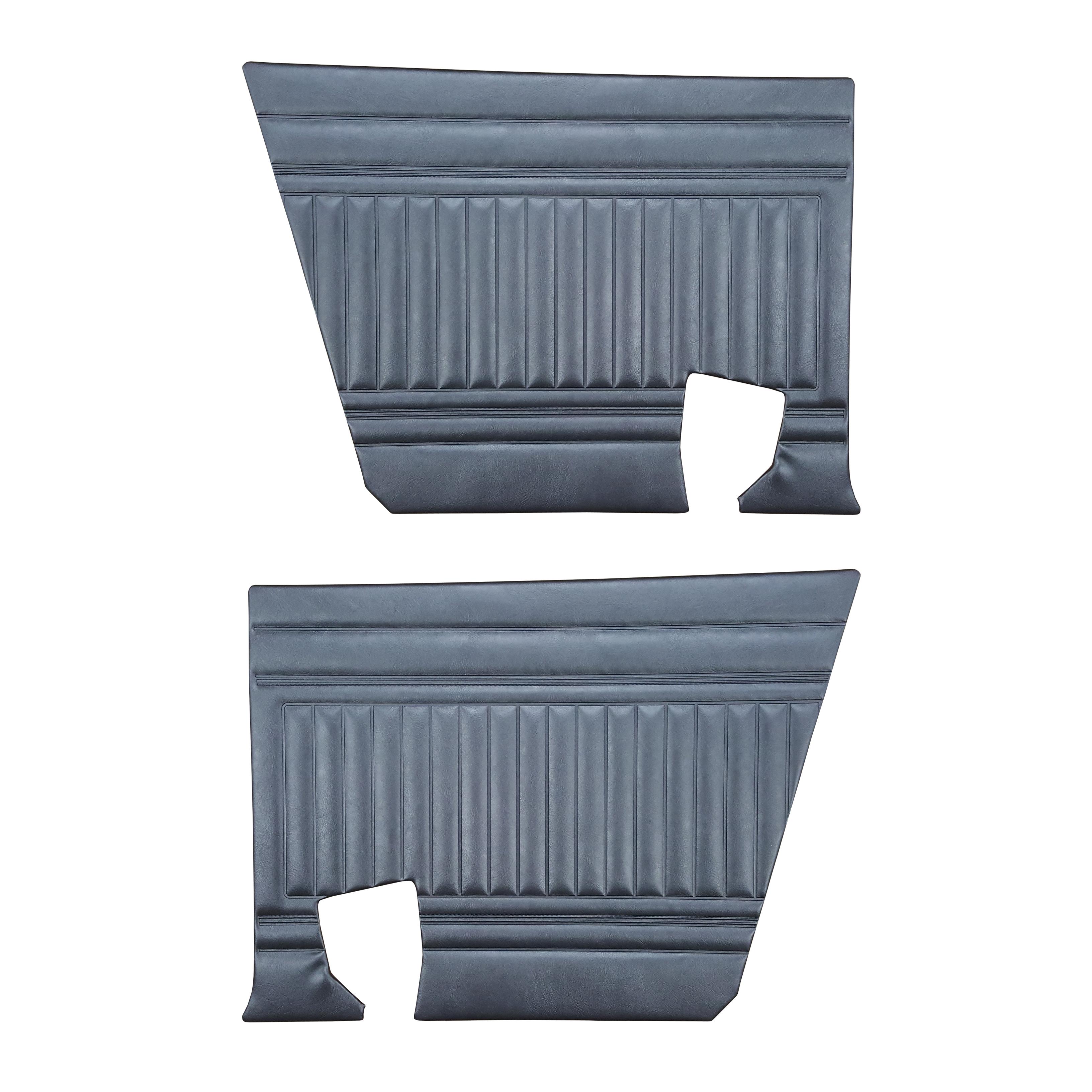 74 DART REAR PANELS - BLACK – Legendary Auto Interiors
