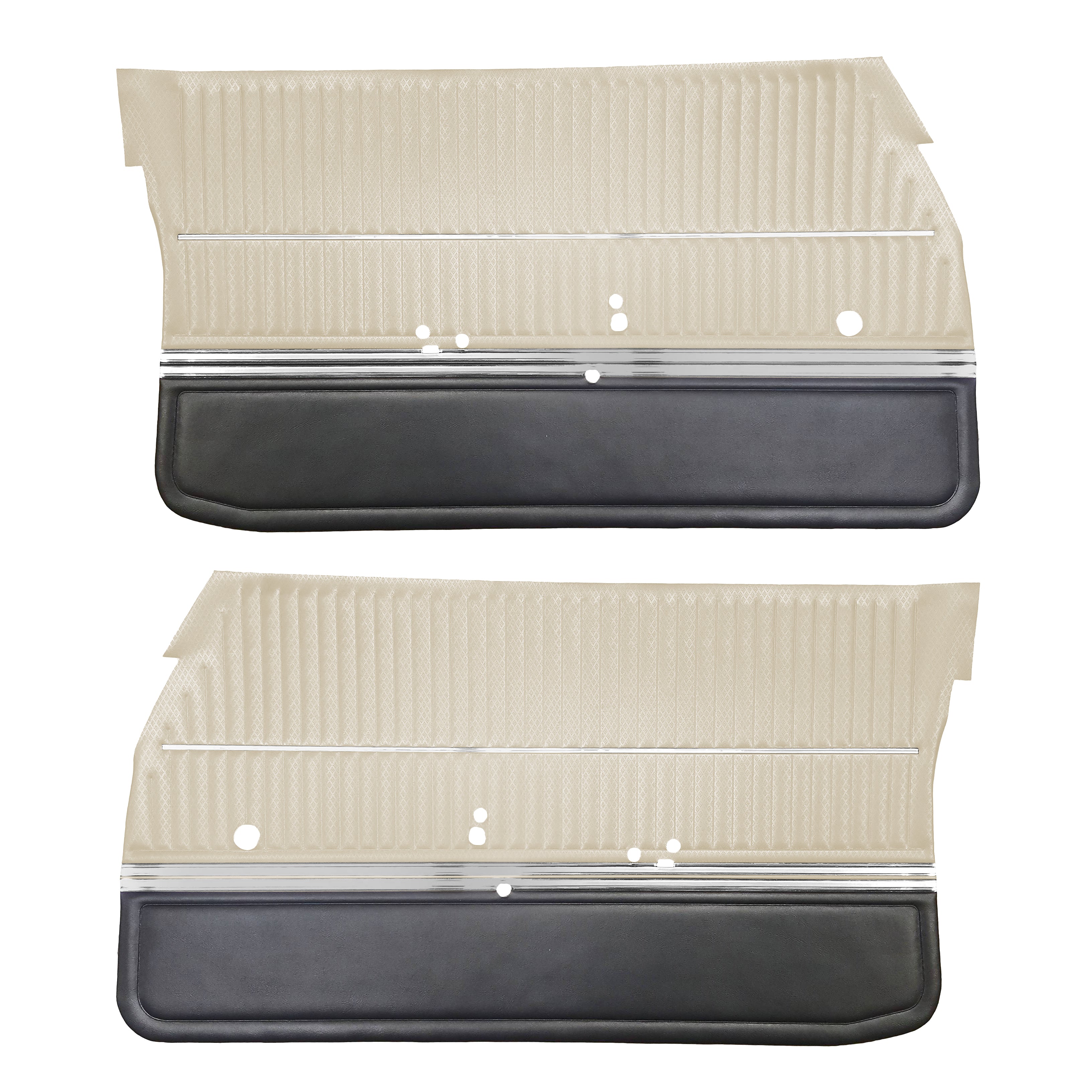 68 Cutlass S/442 Sports Coupe Door Panels - Parch/Black - Legendary ...