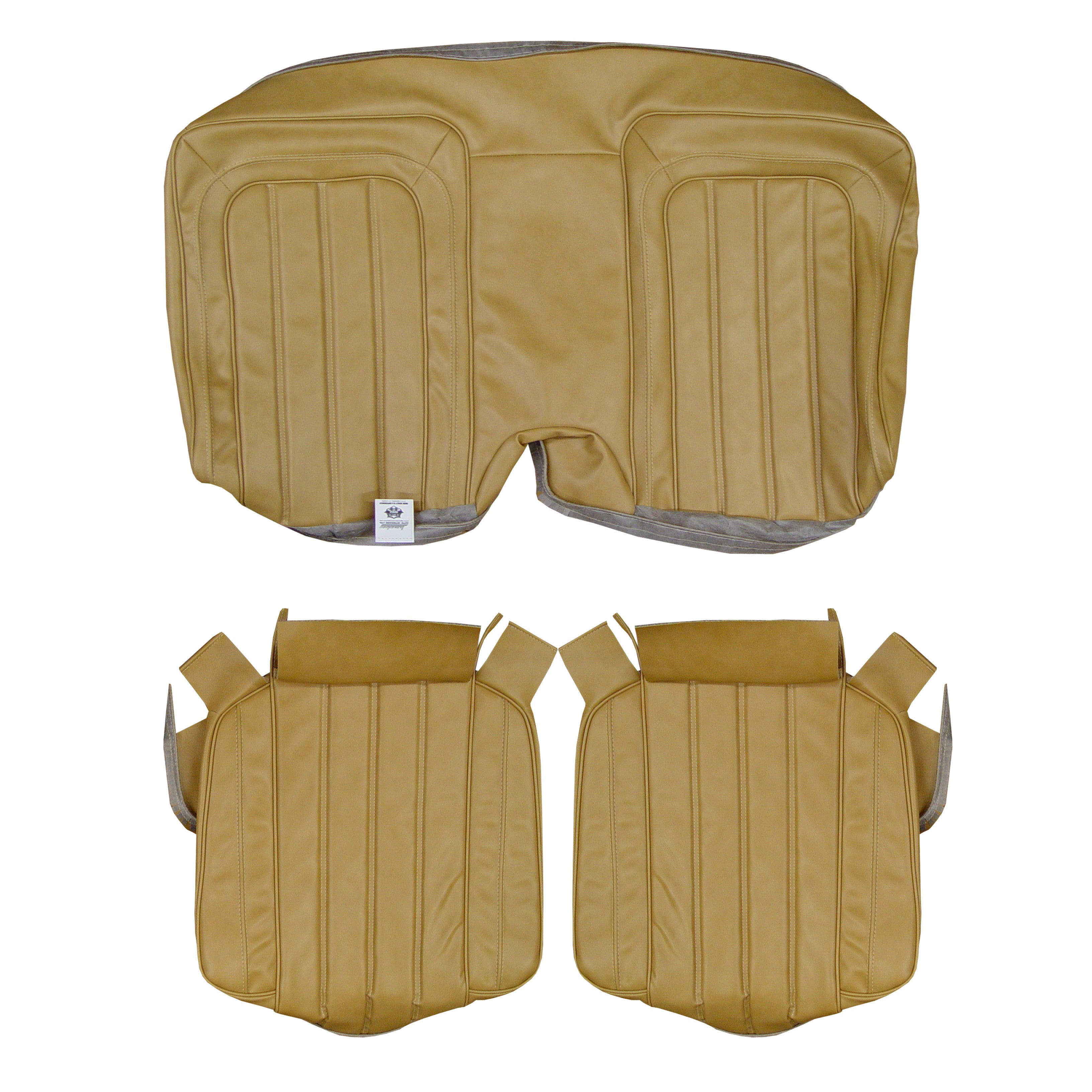 77 Firebird/Trans Am Htp Rear Seat Upholstery - Buckskin - Legendary ...