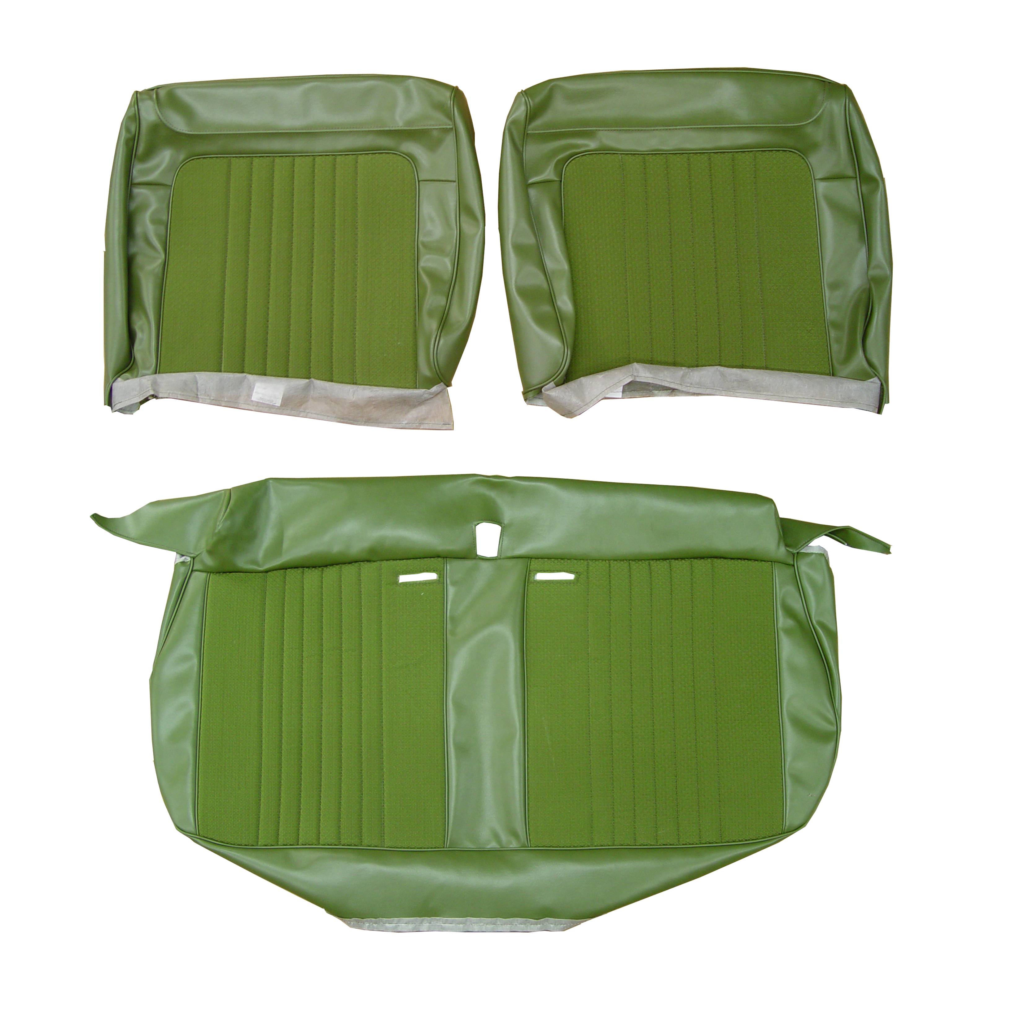 71 Malibu Cloth Split Bench - Srm Jade Green Cloth/Jade Grn - Legendary ...