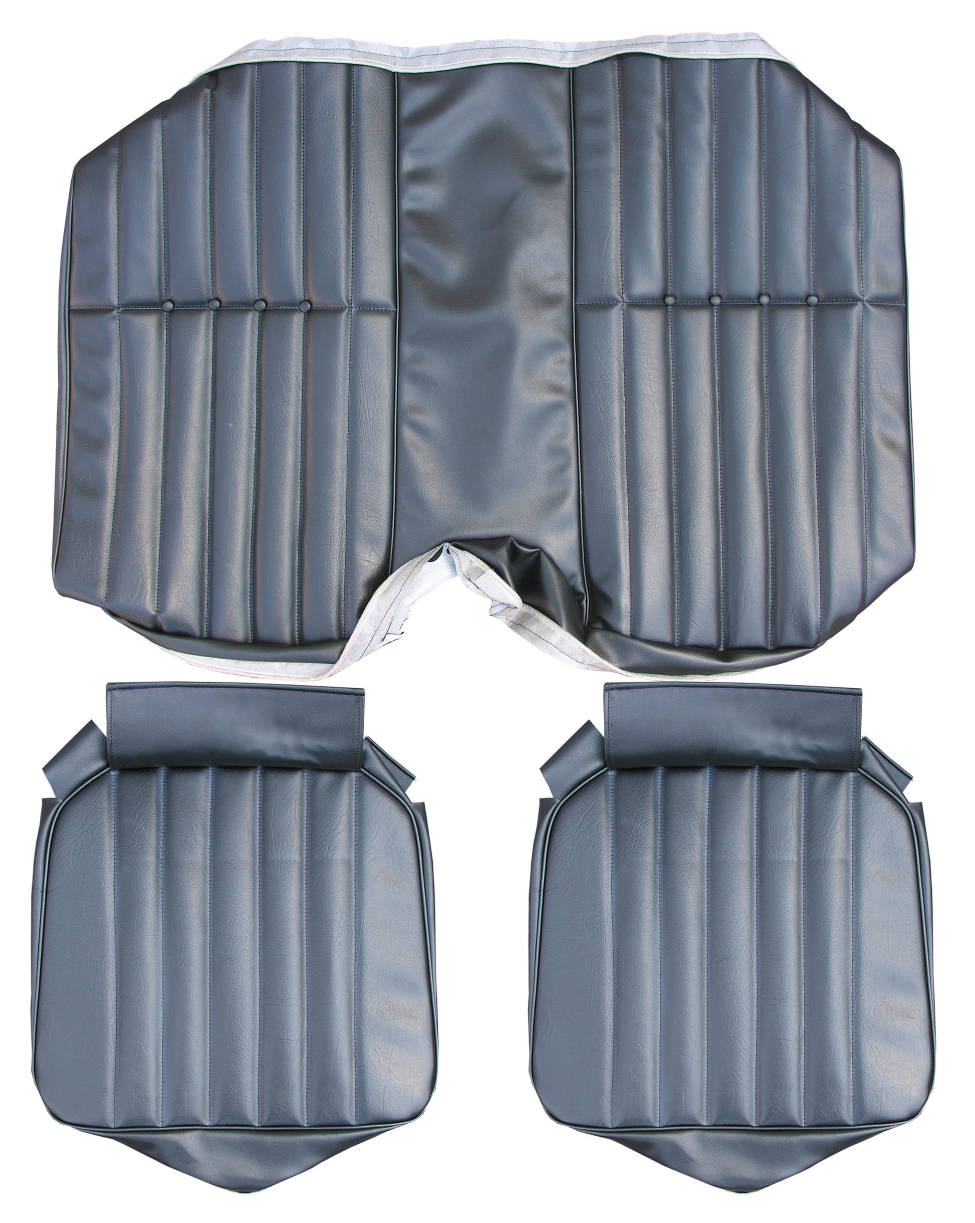 71 CAMARO "STANDARD" HARDTOP REAR UPHOLSTERY - BLACK – Legendary Auto ...