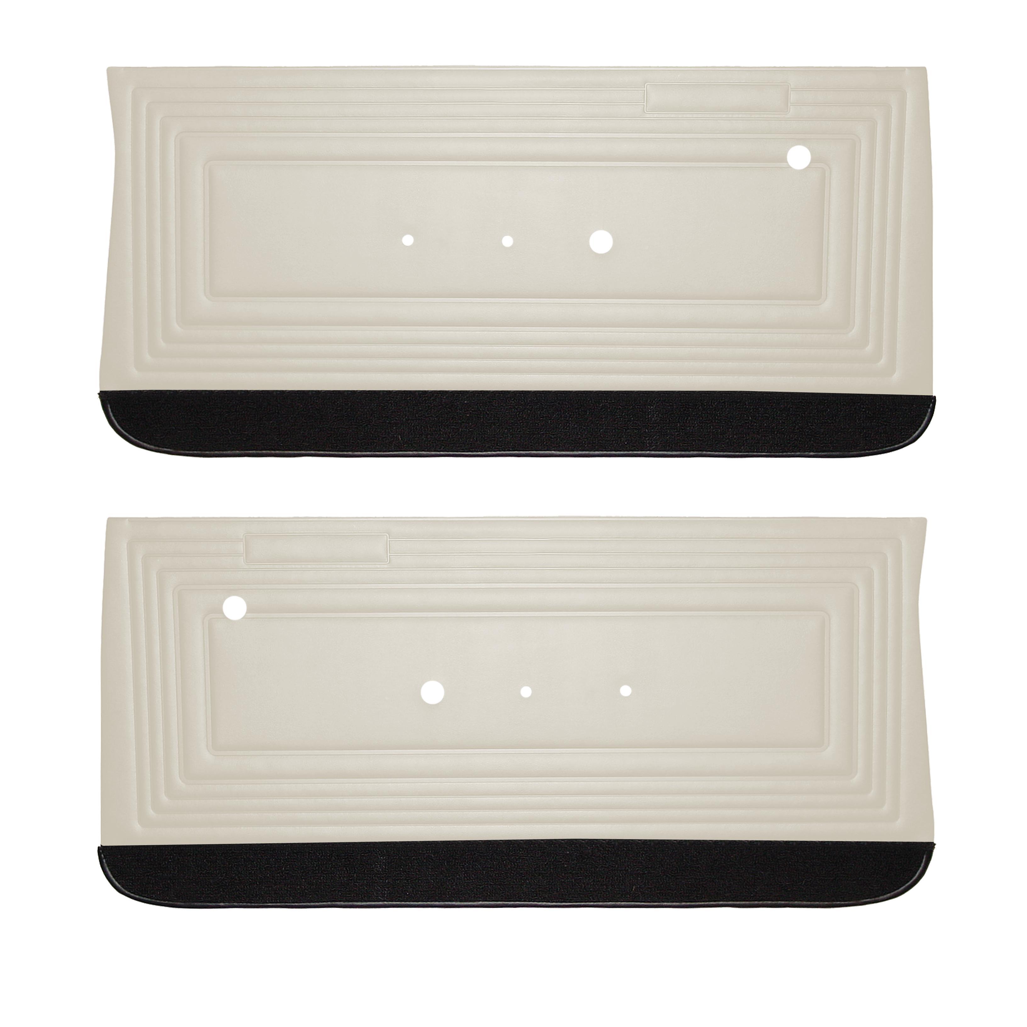 1965 GTO/Lemans Front Door Panel - Met Parchment W/Black - Legendary ...