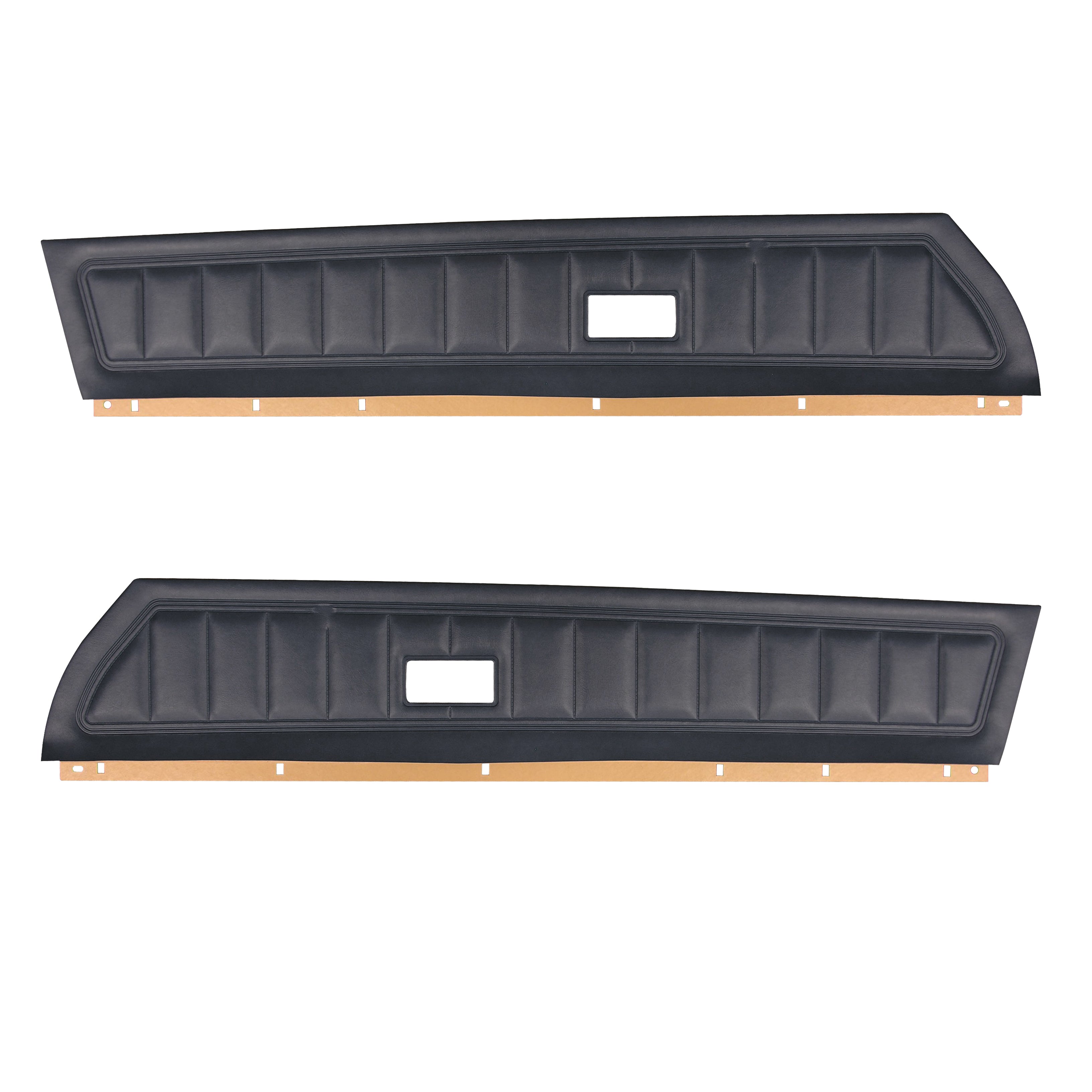 1973-1975 Camaro 'Standard' Upper Door Panels - Black - Legendary Auto ...
