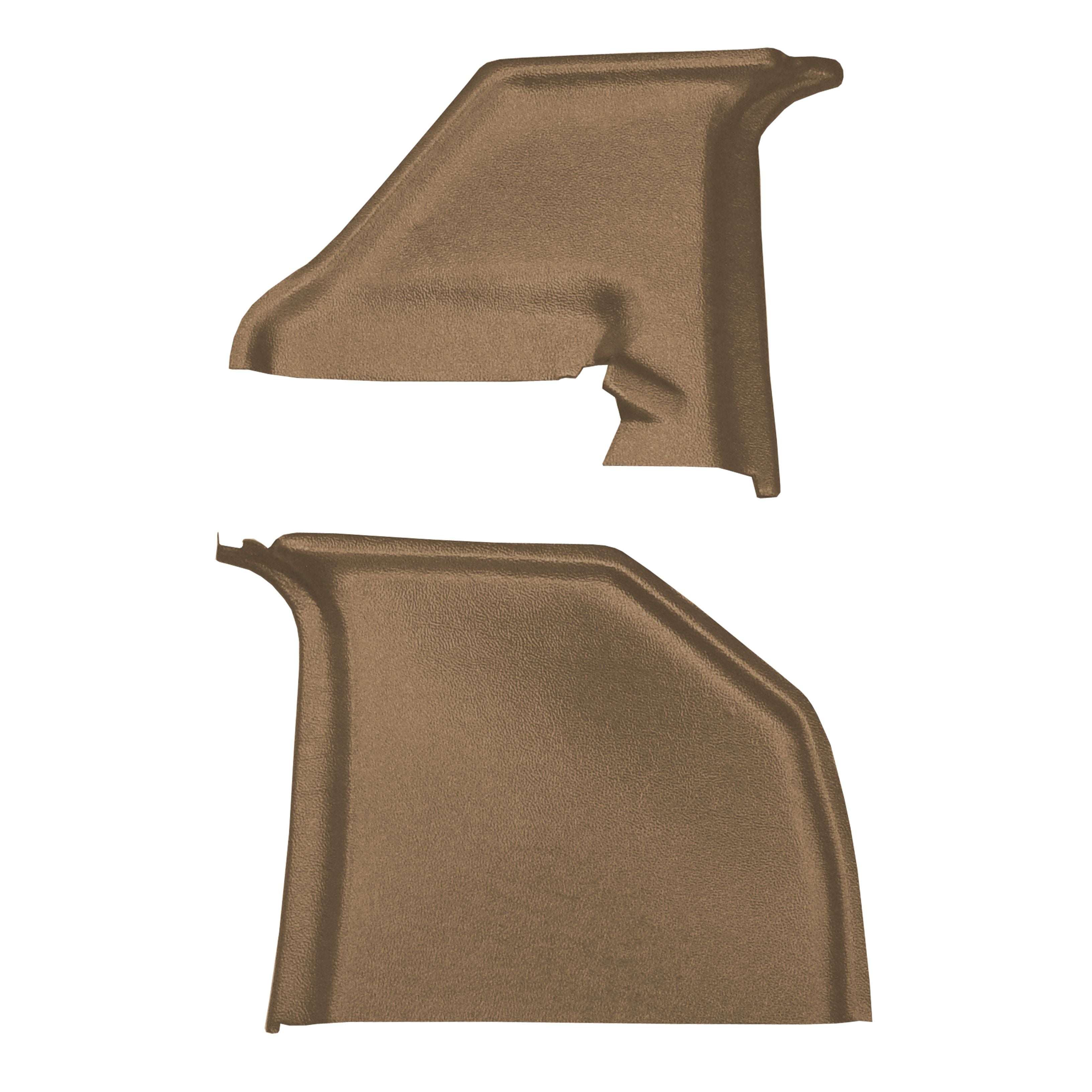 68 DODGE/PLYMOUTH B-BODY KICK PANELS - DARK FAWN – Legendary Auto Interiors