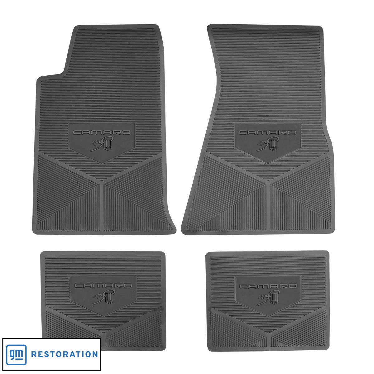 97 Camaro 30Th Anniversary Vinyl Floormtats - Black - Legendary Auto ...