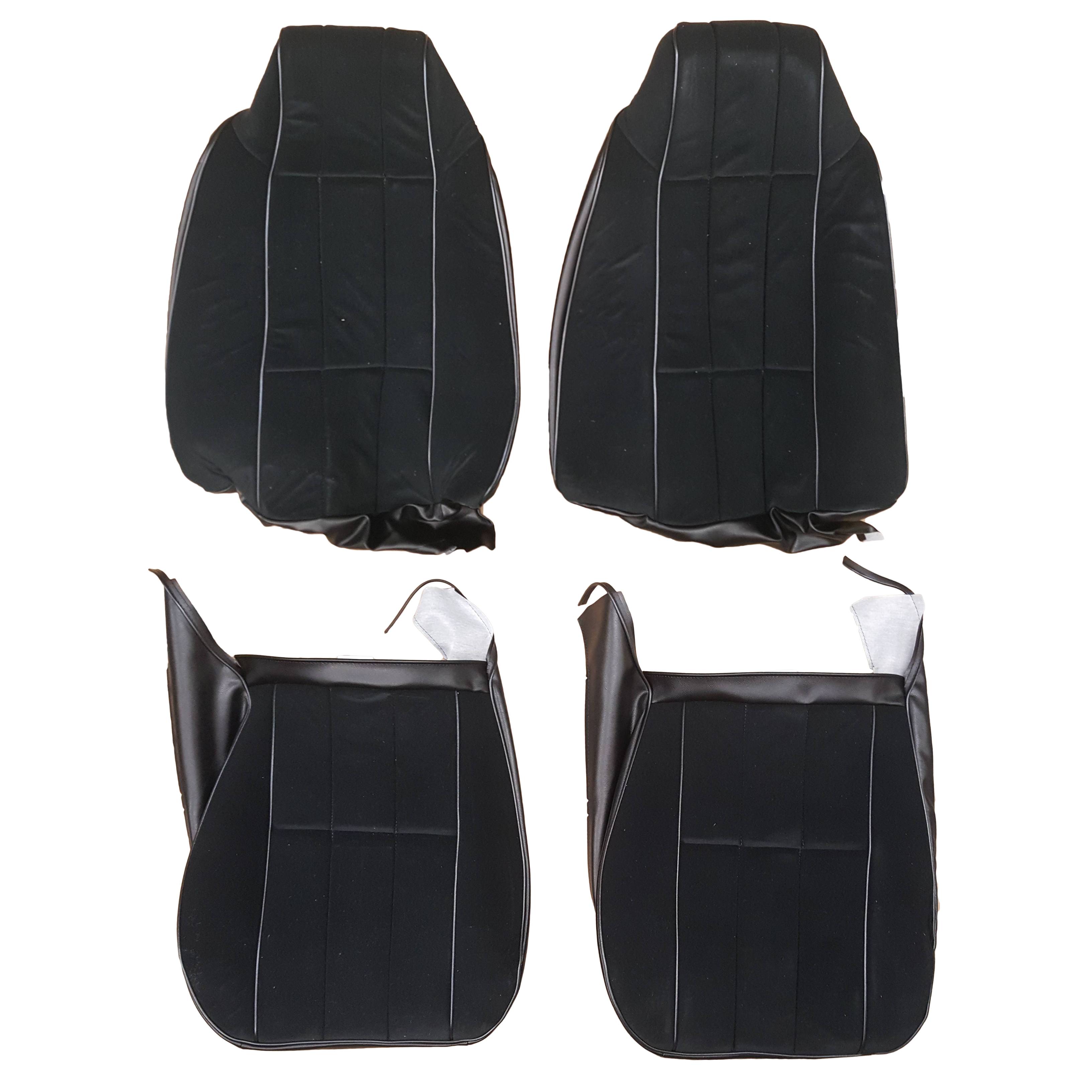 76 Camaro Type Lt Cloth Bkt Uphol Srm Black Empress/Blk - Legendary ...