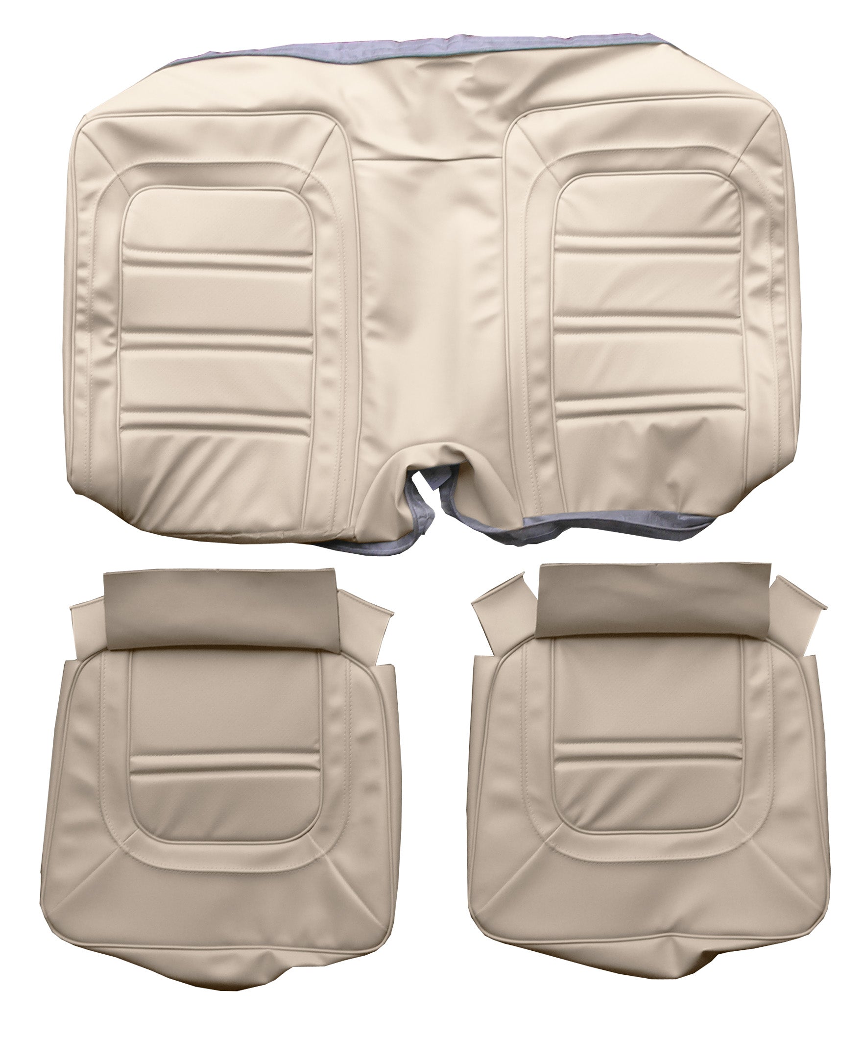 73/74 Firebird/Trans Am Htp Rear Seat Upholstery - White - Legendary ...