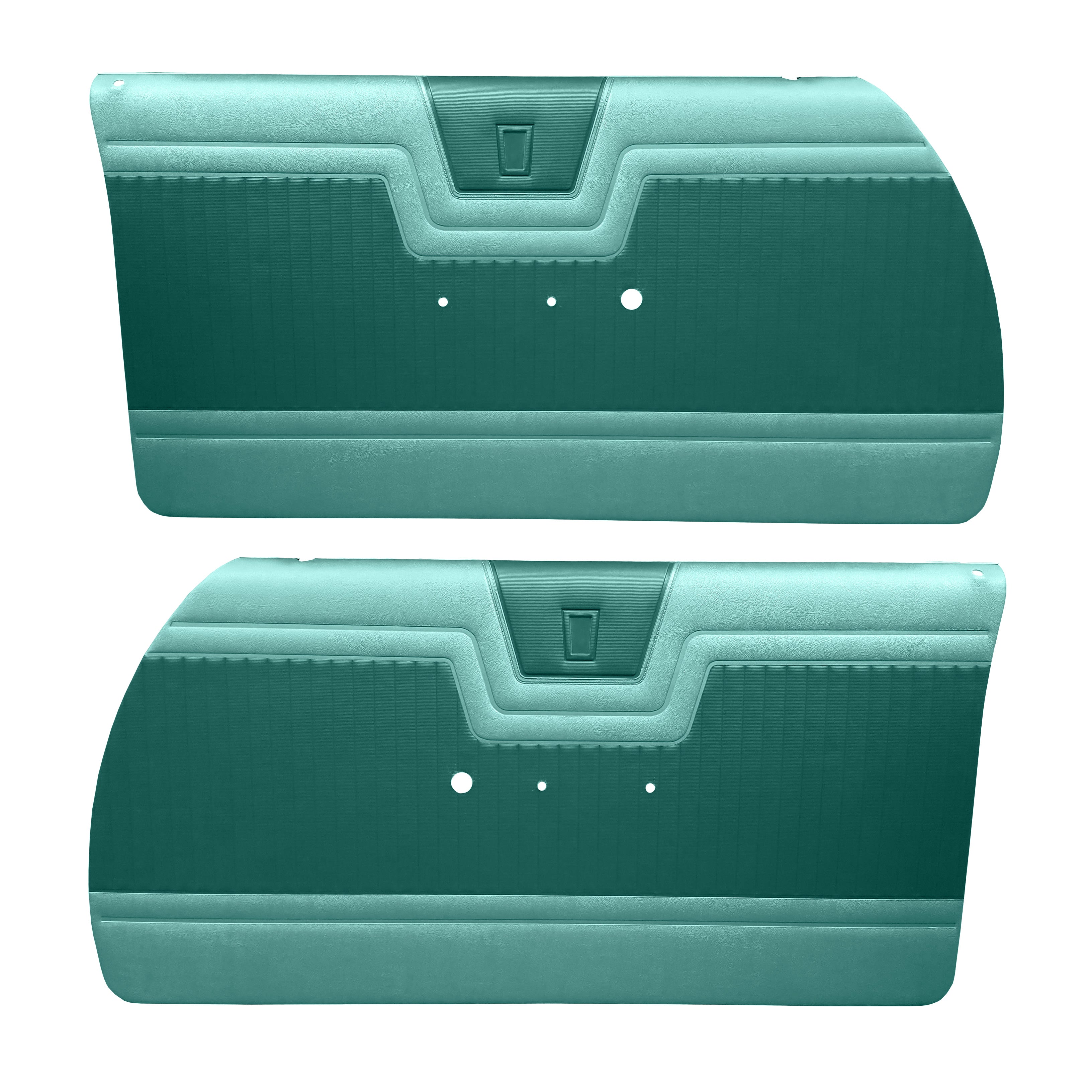1964 Fury Pre-Assembled Door Panels - Dk Turq/Mt Turq - Legendary Auto ...