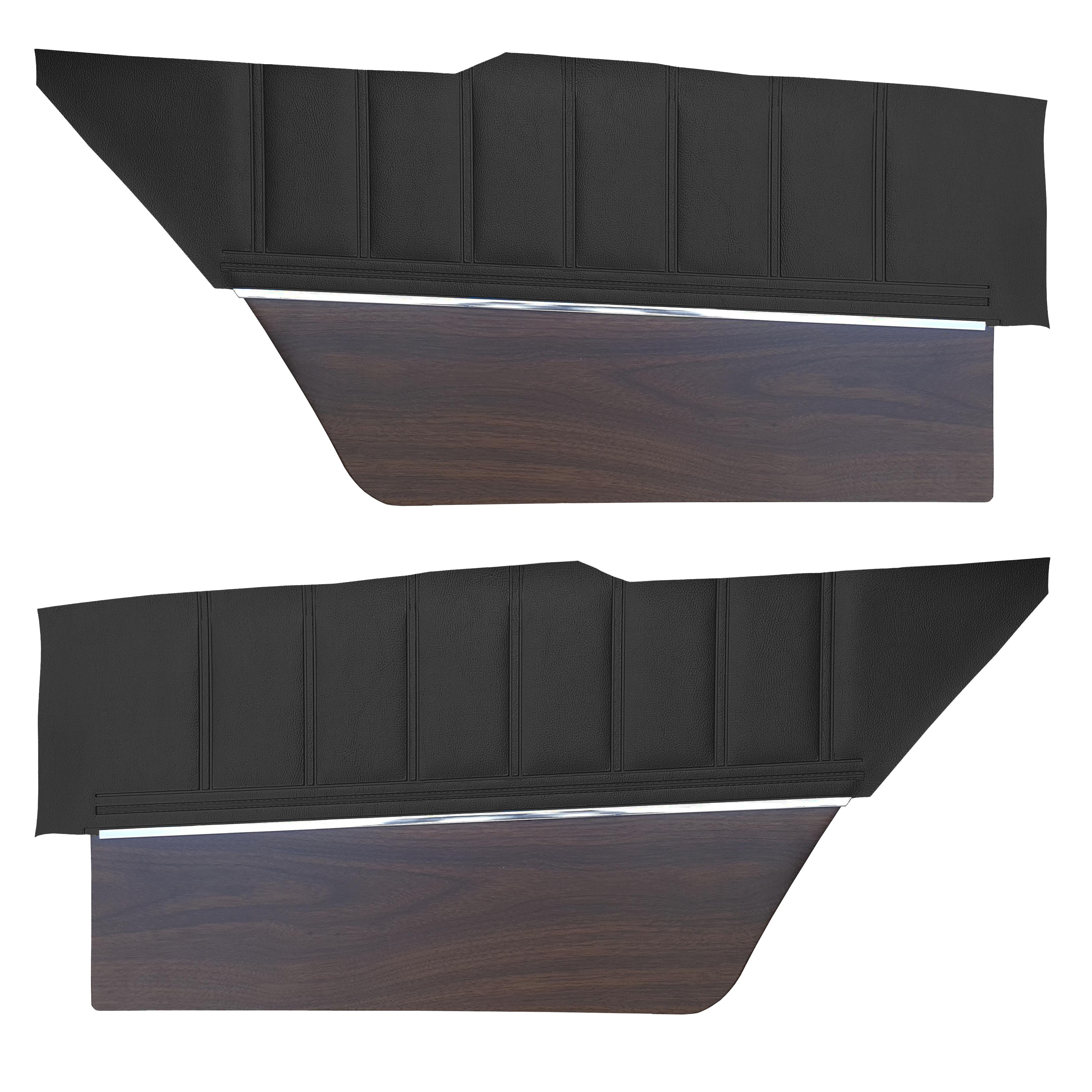 1973 Charger Se Rear Panels (Bucket Models) - Black - Legendary Auto ...