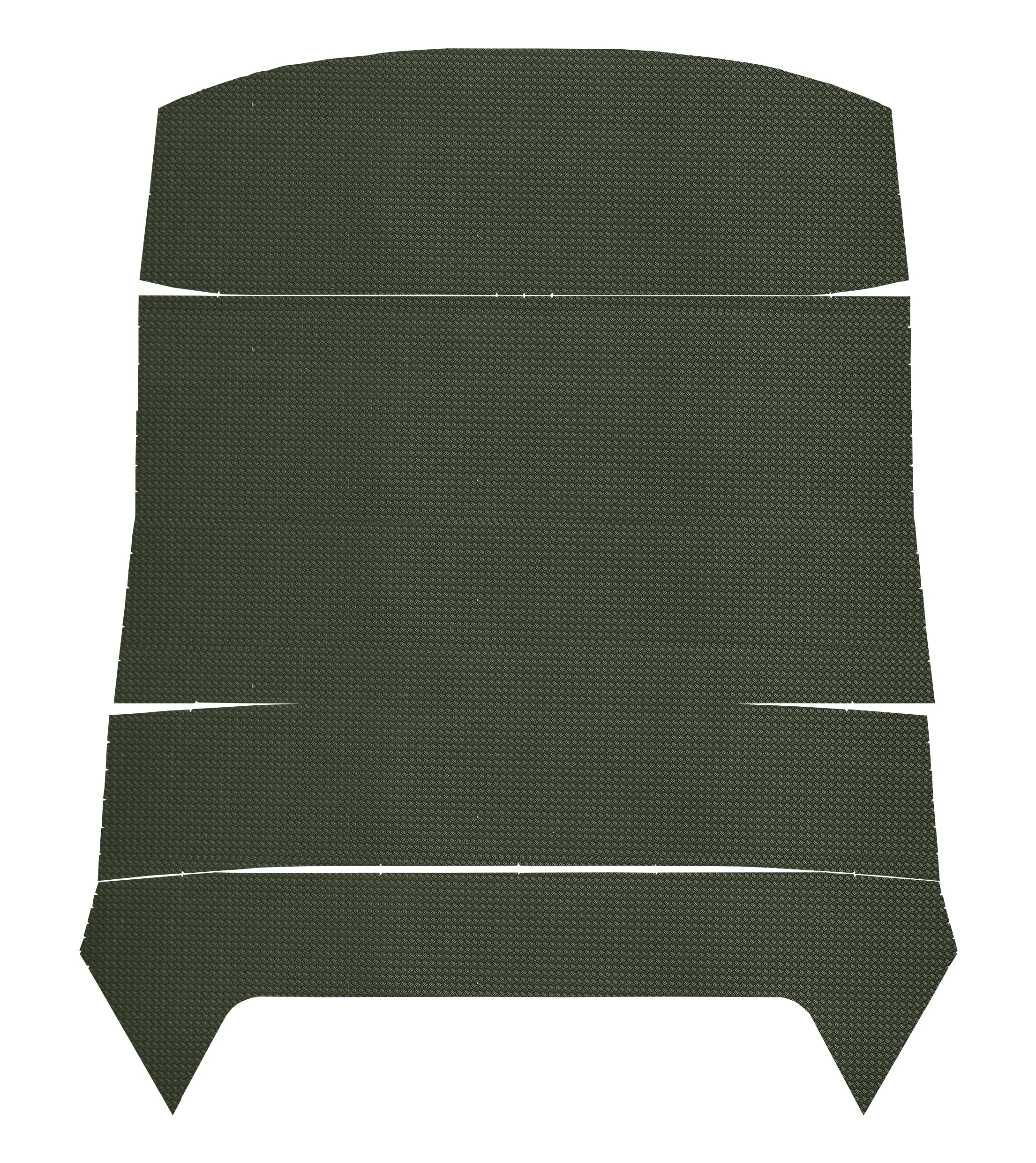 1969 Tempest/Custom 'S' Hardtop Headliner (Basketweave) - Green ...