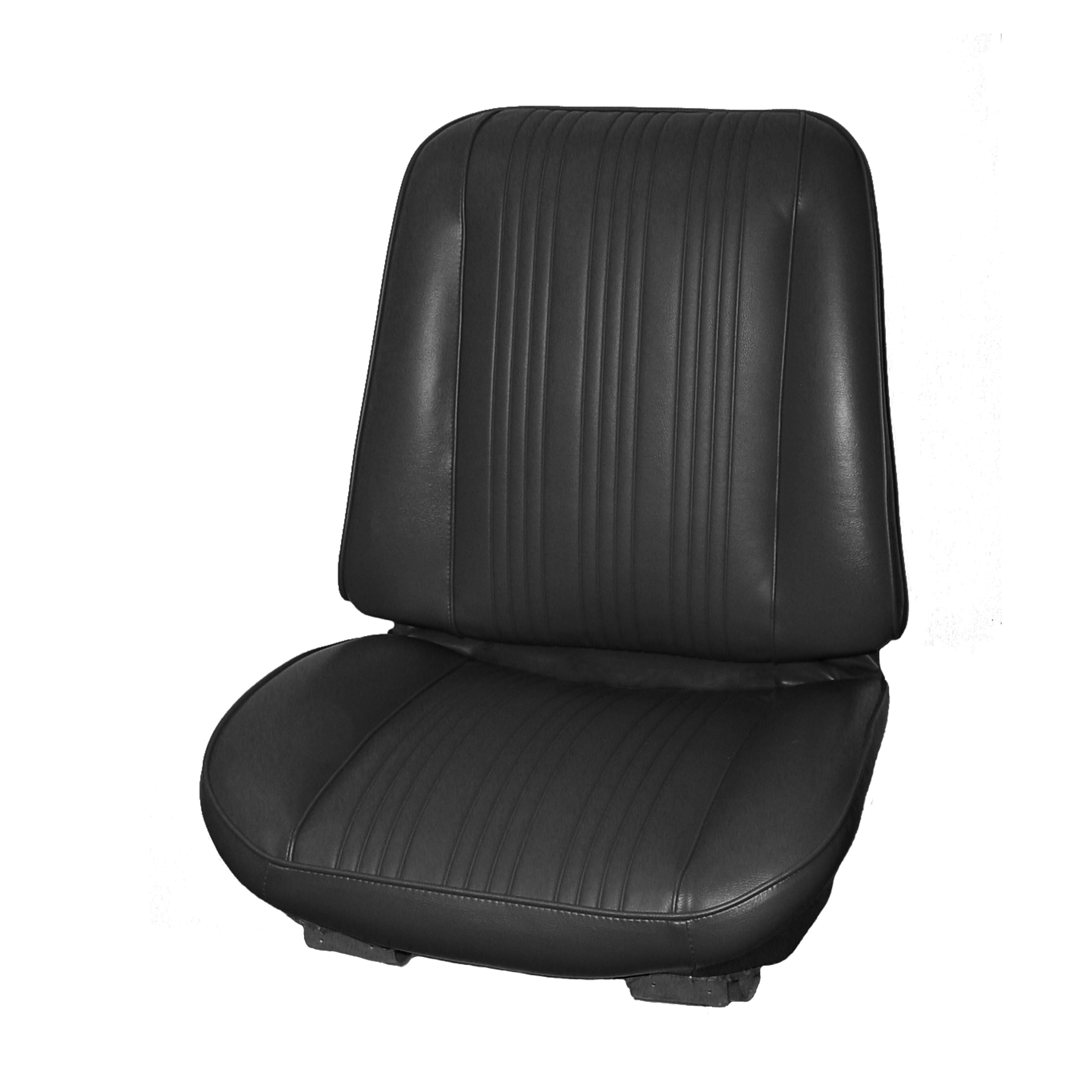 67 Gto/Lemans Bucket Seat Upholstery - Black - Legendary Auto Interiors ...