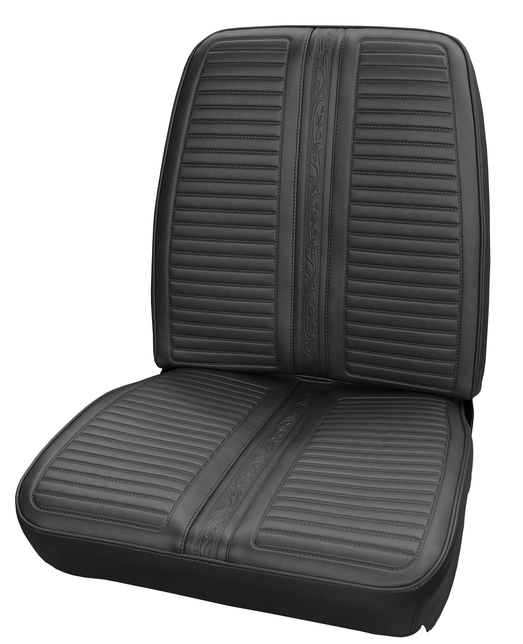 67 Satellite/Gtx Bucket Seat Upholstery - Black - Legendary Auto ...