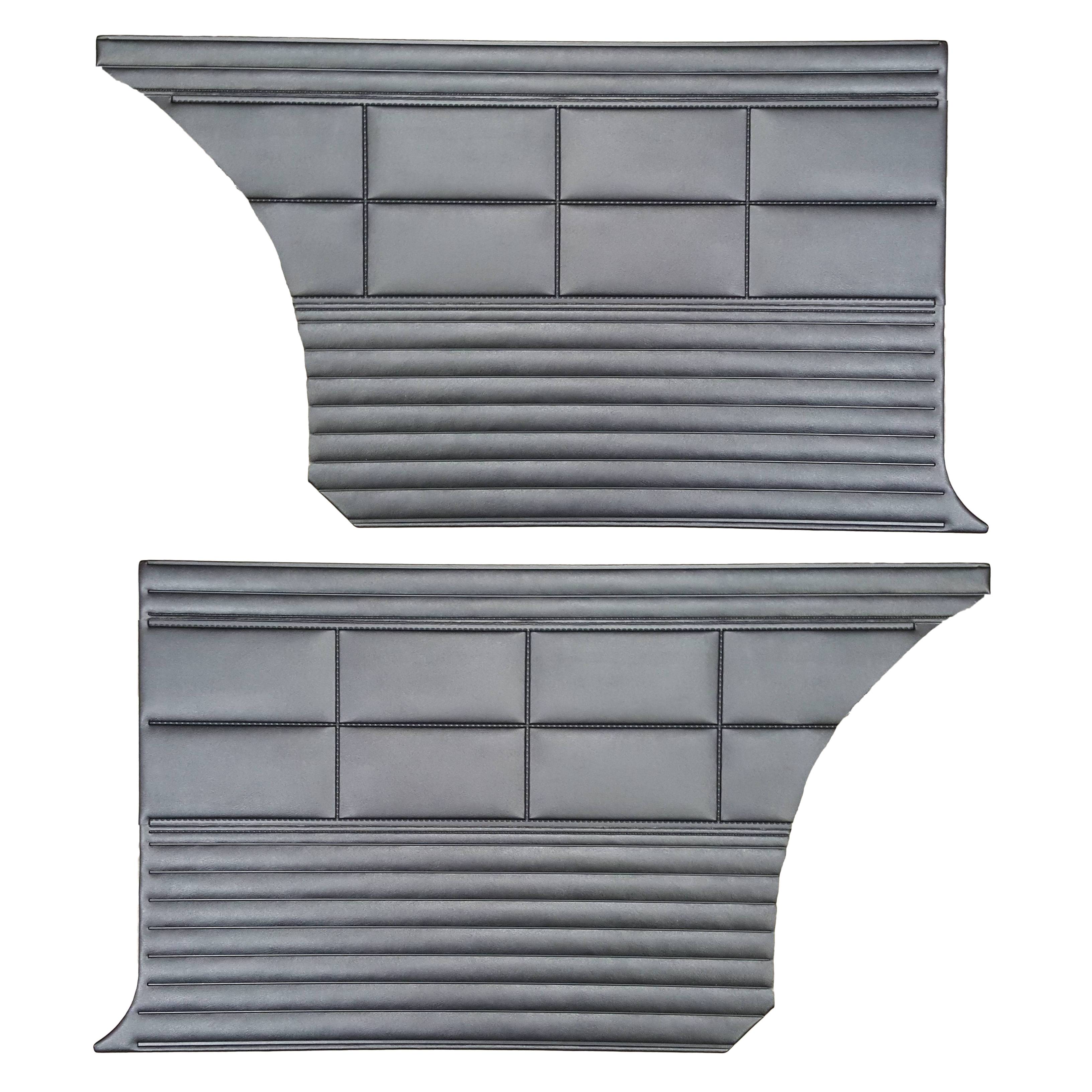 1968 Satellite/Rr Bench Htp Rear Panels - Black - Legendary Auto ...