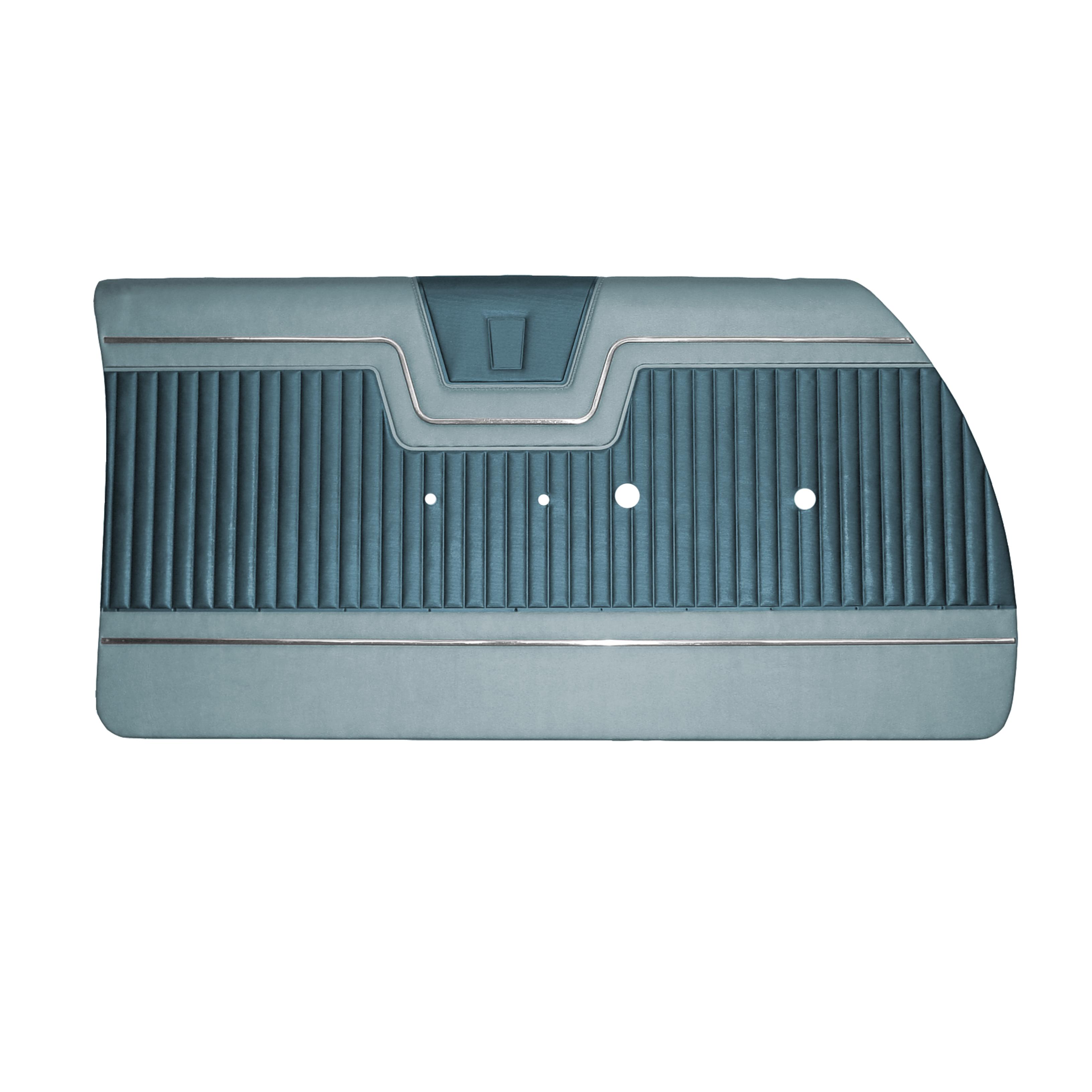 1964 Fury Door Panels - Dark Blue/Metallic Blue - Legendary Auto ...
