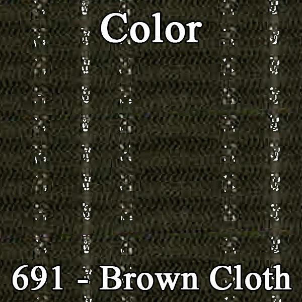 65 Belvedere II Pre-Assembled Frt Door Panels - Dk Brwn/Fawn ...