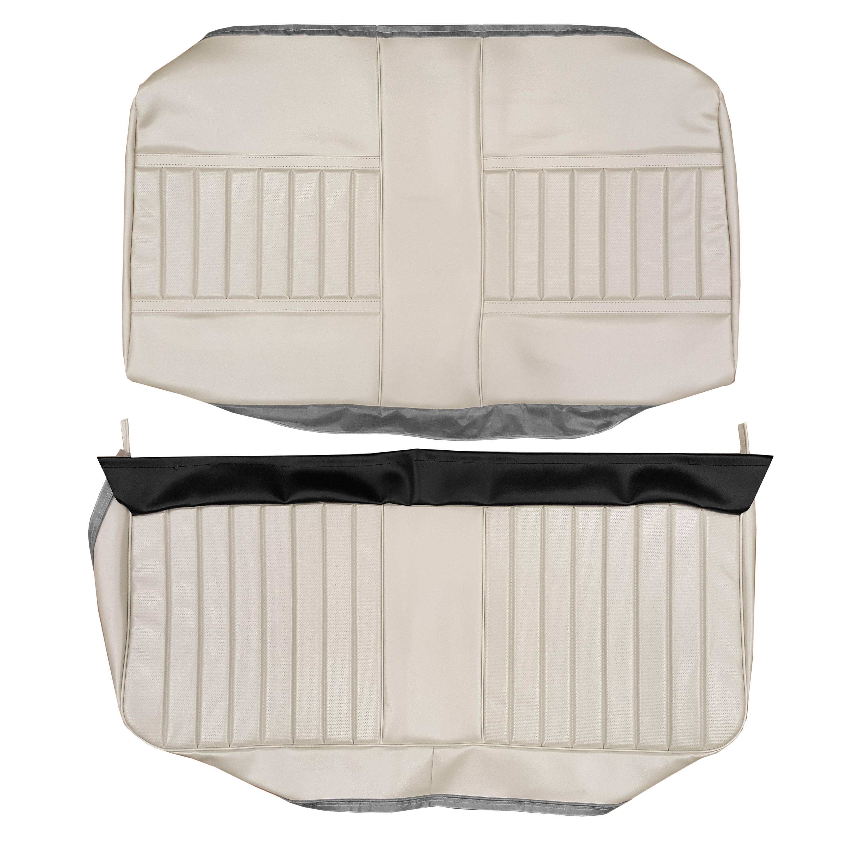 71 Skylark/Gran Sport Conv Rear Seat Uph - Pearl White - Legendary Auto ...