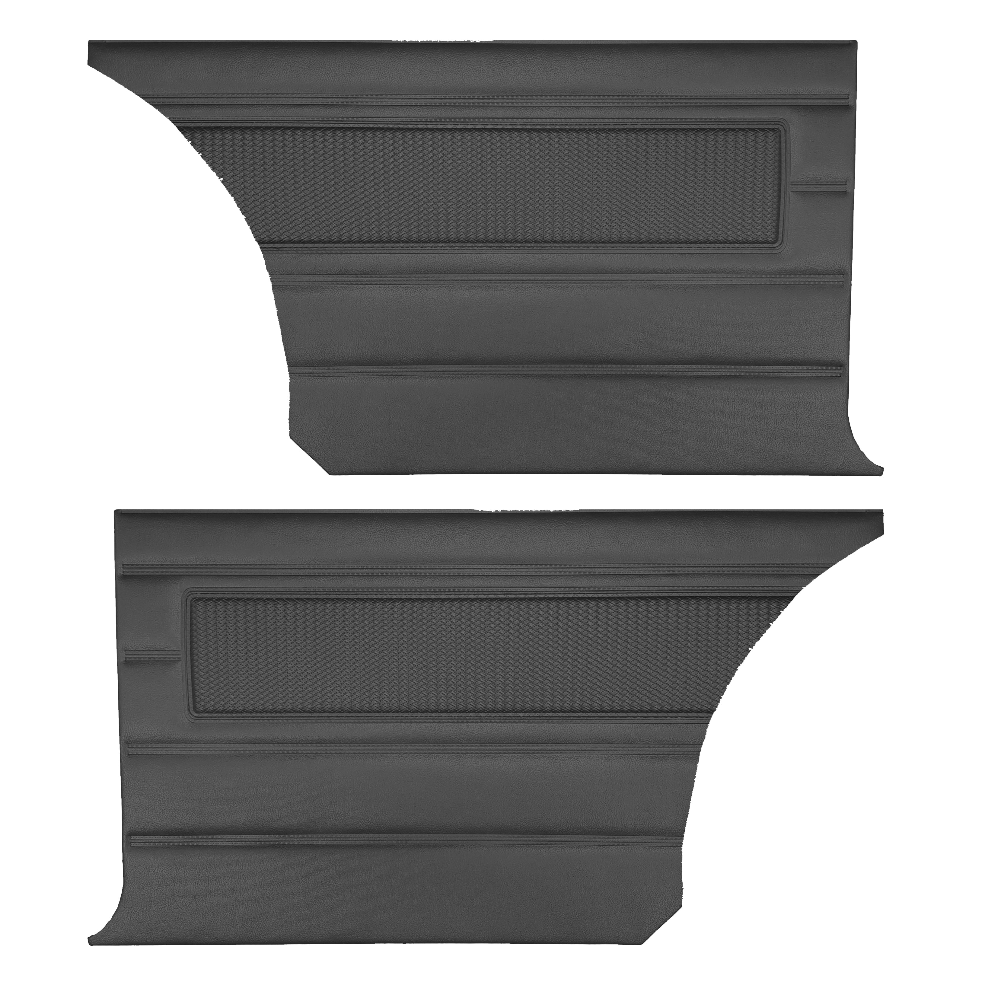 1969 Belvedere/Rr Bench Coupe Rear Panels - Black - Legendary Auto ...